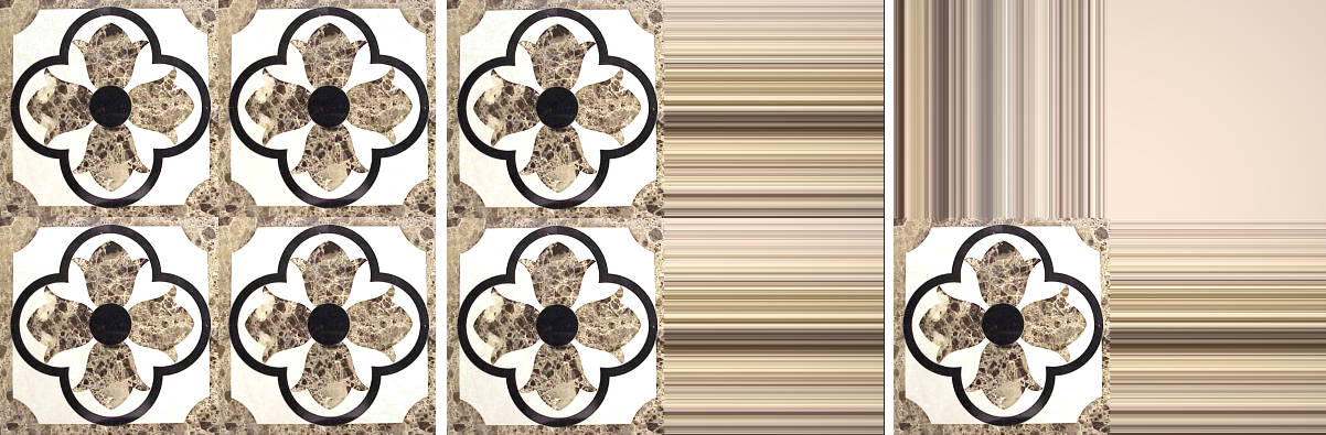 Figure 1 - Texture wrapping. From left to right, both using repeat ...